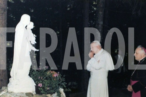 Photo De Presse Vintage Religion Pape Giovanni Jean-Paul II a Lorenzo ...