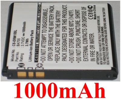 Battery 1000mAh Type BA700 for SONY ERICSSON Xperia Ray | eBay