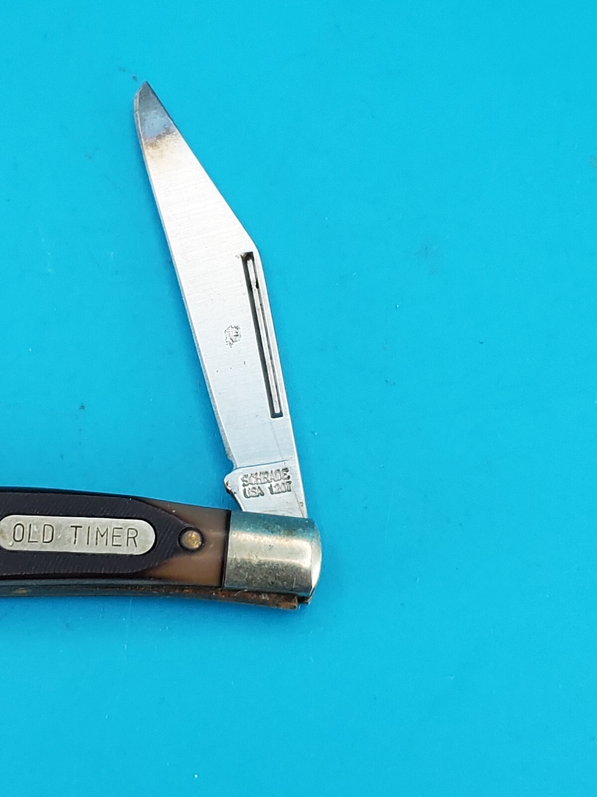Vintage Schrade USA 120T Single Blade Pocket Knife! | eBay