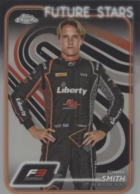 2024 Topps Chrome Formula 1 - F3 Drivers Future Stars Tommy Smith #63 ...