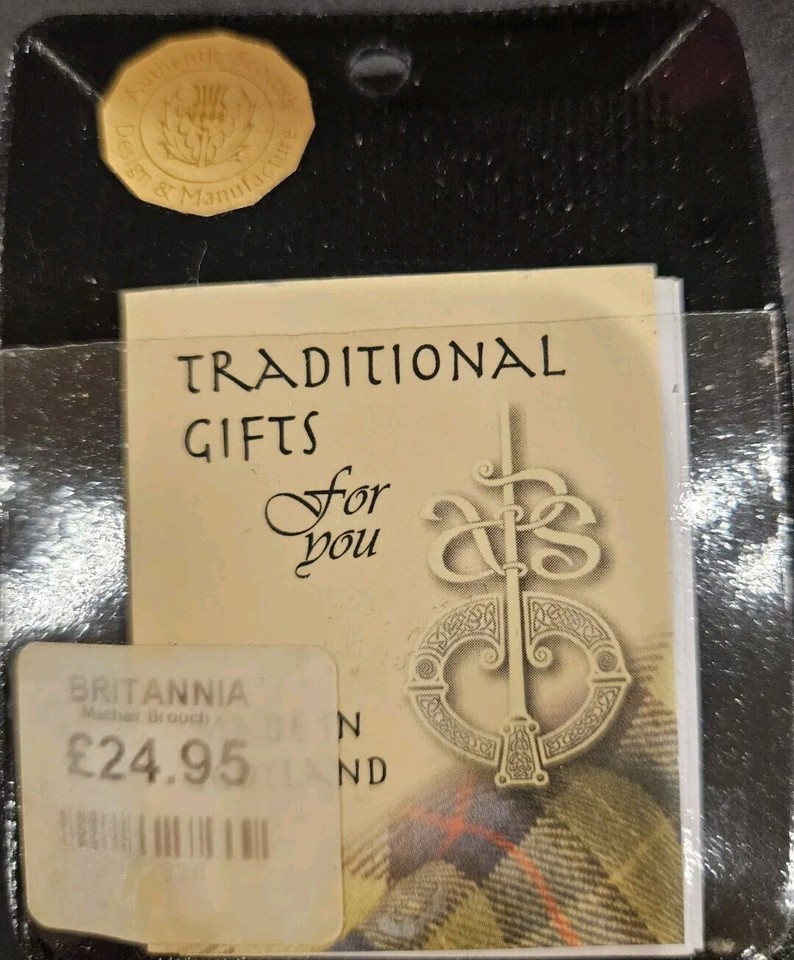 Wreath-Shaped Pewter Thistle Pin from Scotland | eBay