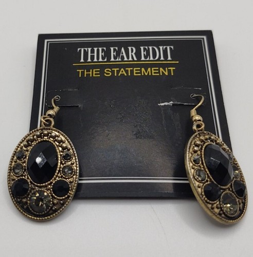 Vintage Earrings Pierced NWT The Ear Edit 1.75 Inch Wires Good Tone ...