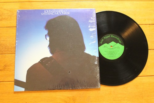 JOHN STANFIELD "12 STRING MOONRISE" LP 12" VINYL VG (1983, JUNE APPAL ...