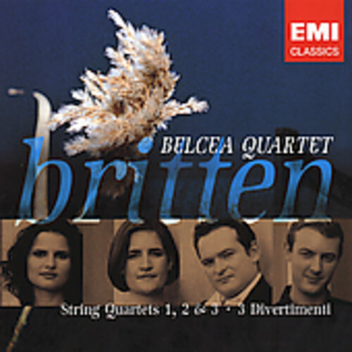 Britten String Quartets No. 1 2 3; Three Divertimenti 2 CD set Belcea Quartet cc 724355796820| eBay