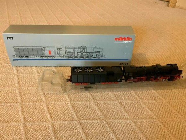 Marklin HO 37171 Insider 1997 Steam Locomotive Condensation Tender Br52 ...