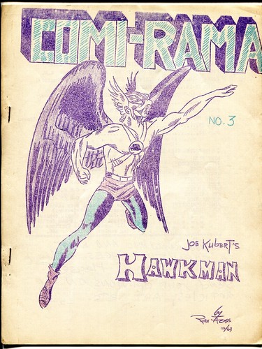 Comic-Rama #3-1963 comic book Fanzine-Hawkman-rare | eBay