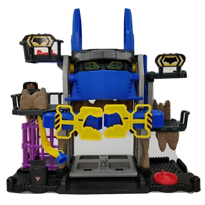 Mattel Imaginext DC Superheroes Robo Batcave 2015 Legends of Batman Bat ...