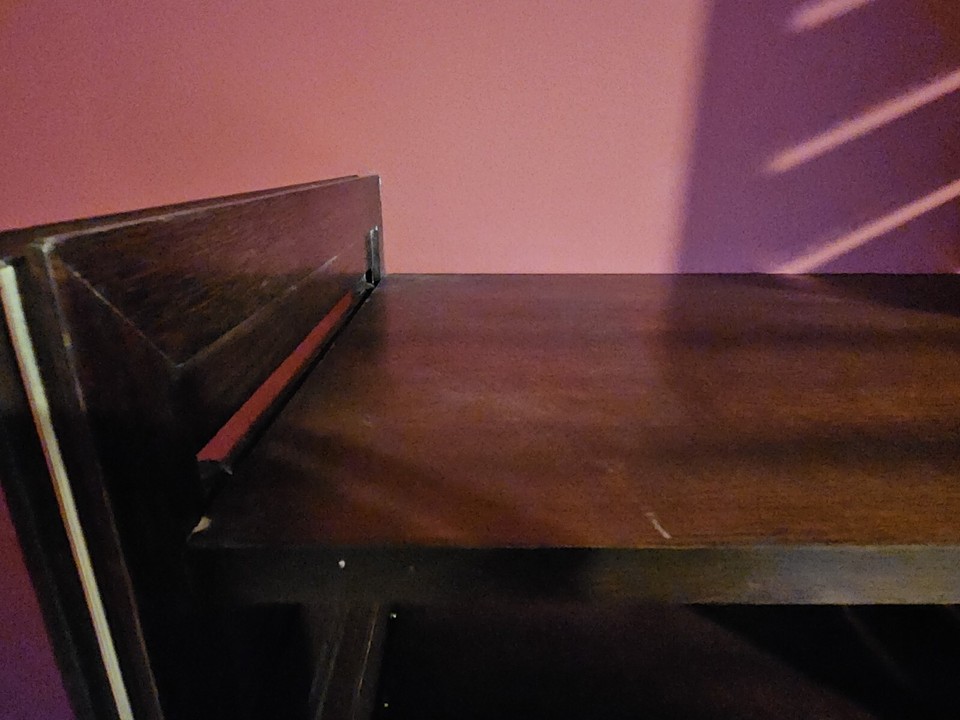 Staples mahogany Ladderax modular shelving unit | eBay