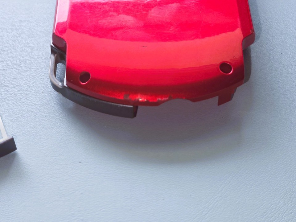 Genuine Red Sony PSP 3000 3001 Rear Back Cover Housing Shell with UMD ...