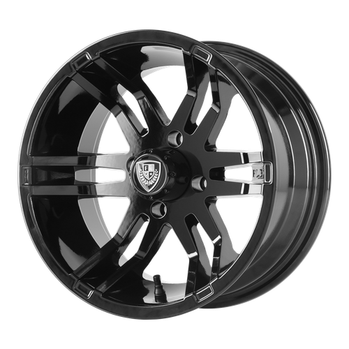 14x6.5 Fairway Alloys FA140 FLEx Gloss Black Wheel 4x101.6/4x4 (-20mm ...