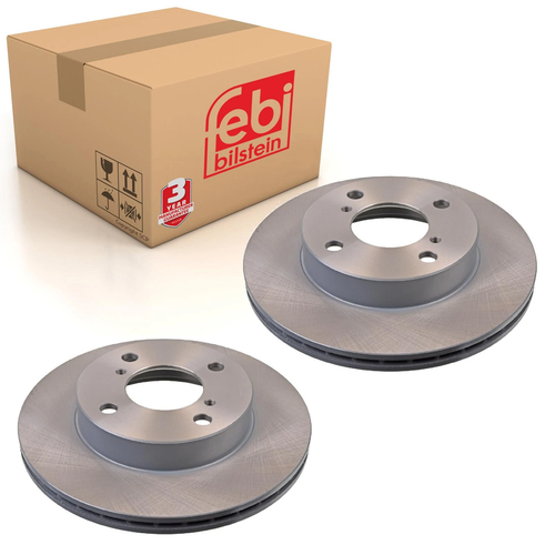 Pair of Front Brake Disc Fits Suzuki OE 5531176A00 Febi 170841 | eBay UK