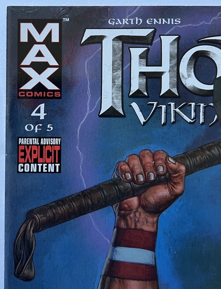 Thor Vikings 4 Garthh Ennis Glenn Fabry Marvel Max Comics 2003 | eBay