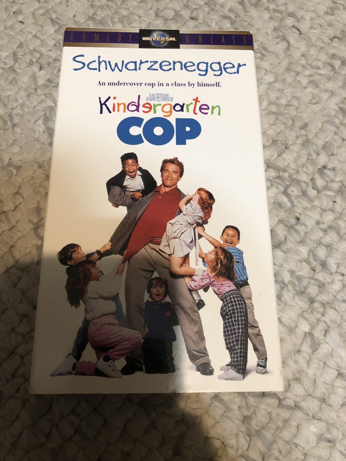 Kindergarten Cop Vhs 1991 Arnold Schwarzenegger Video Tape Comedy | eBay