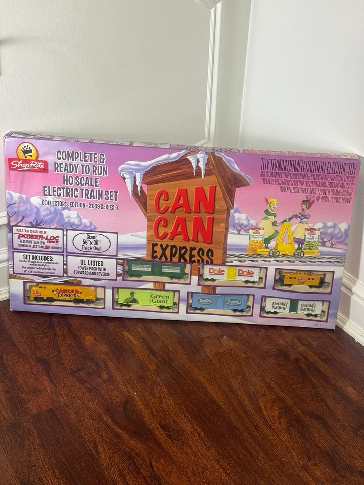 ShopRite Can Can HO Scale Train Set 2009 New | eBay