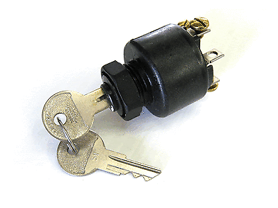 Ignition Key Switch with Push to Choke Johnson/Evinrude | eBay