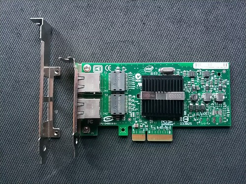 INTEL PRO 1000 PT 2 PORT GIG ETHERNET SERVER PCIE NIC - EXPI9402PTBLK ...