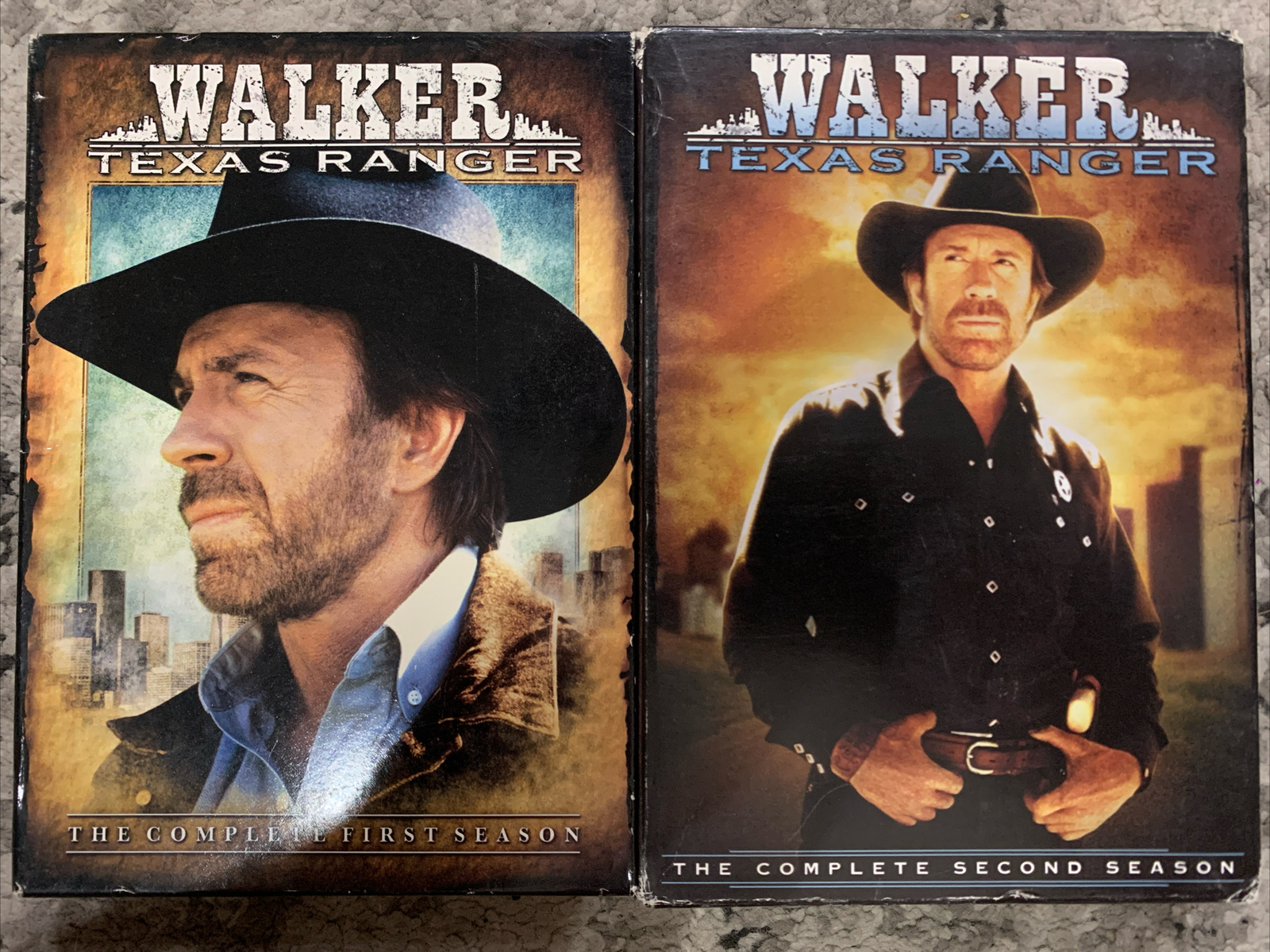 Walker Texas Ranger - Complete First & Second Season 1 & 2 DVD Lot ...