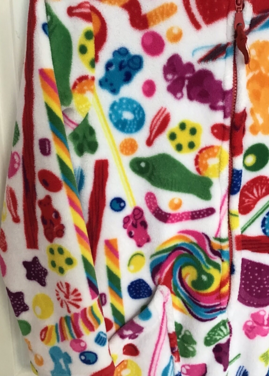 DYLAN'S CANDY BAR fleece hoodie 1pc romper girls L 10-12 SUPER soft ...