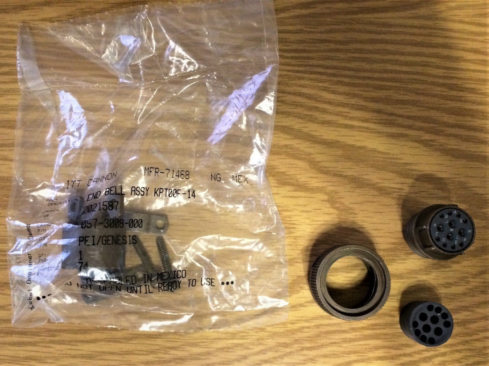 New KPT06F14-12S Circular Wire Connector KPT Series Straight Plug 12 ...