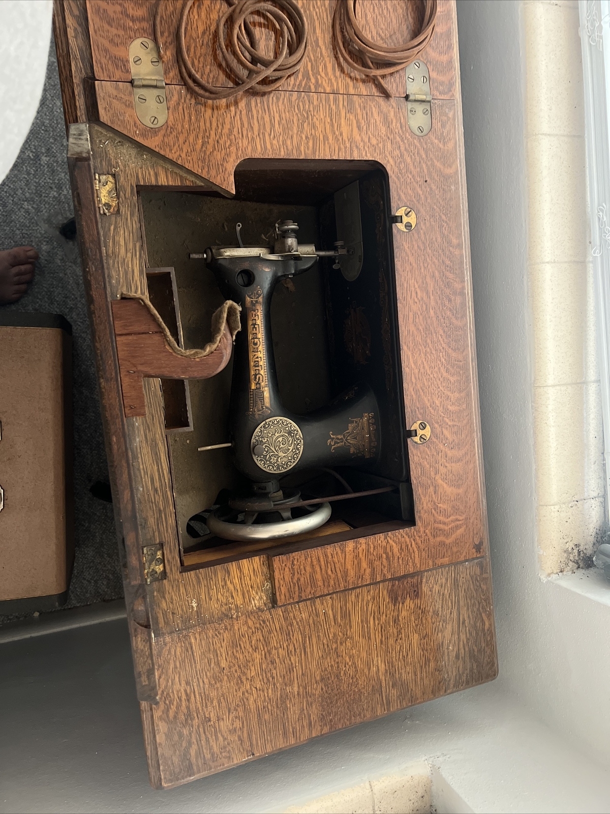 1800 singer sewing machine | eBay