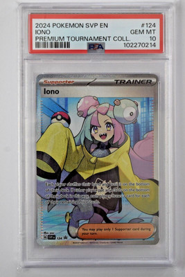 2024 IONO #124 PREMIUM TOURNAMENT COLLECTION PROMO PSA 10 | eBay
