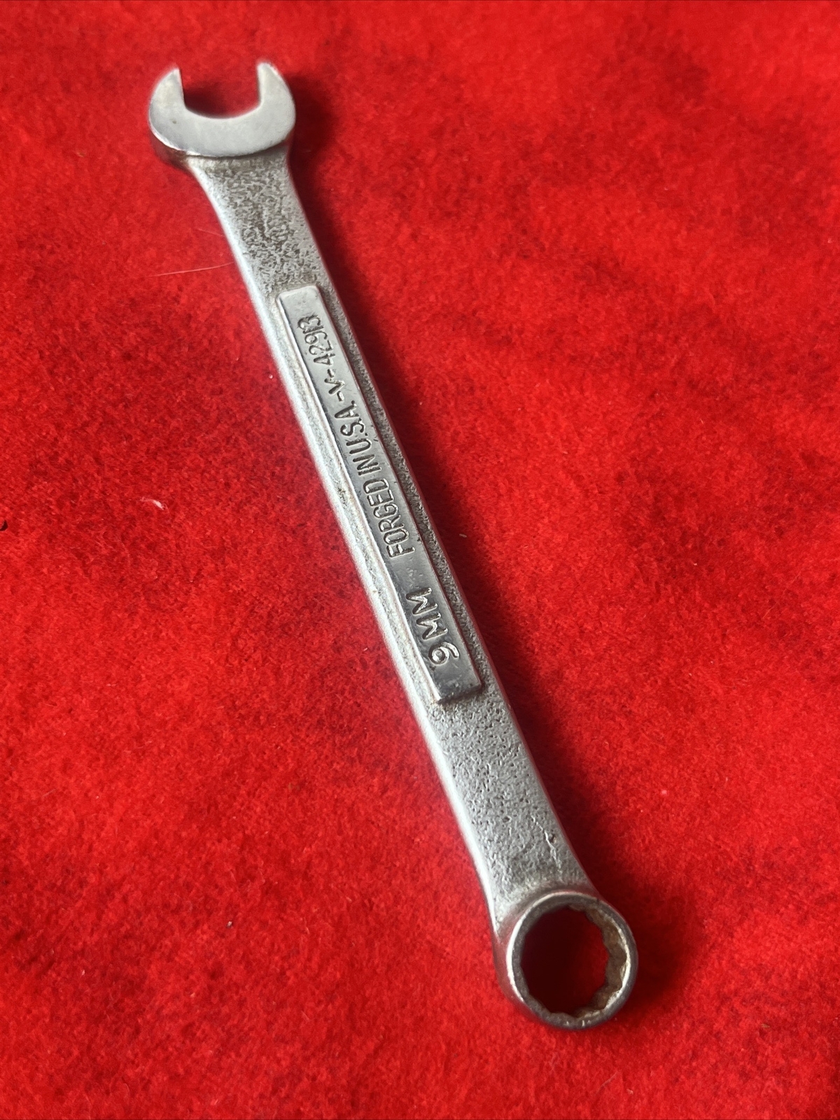 CRAFTSMAN -V- 42913 COMBINATION WRENCH 9mm FORGED USA (t53) | eBay