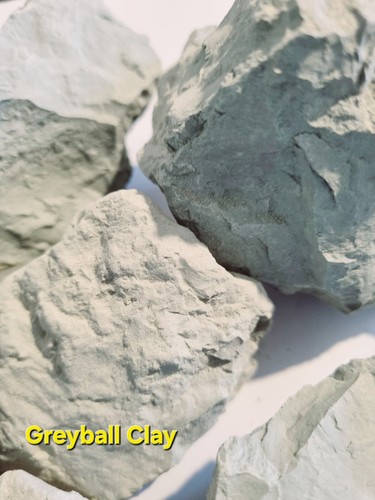 Edible Clays Crunchy Chunks GREYBALL Clay from India | eBay UK