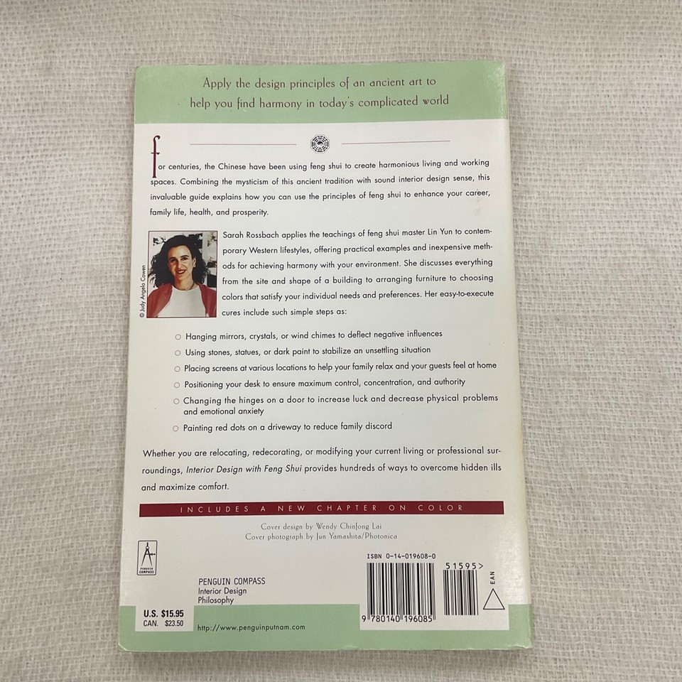 Interior Design with Feng Shui: New Expanded Paperback Book by Sarah ...