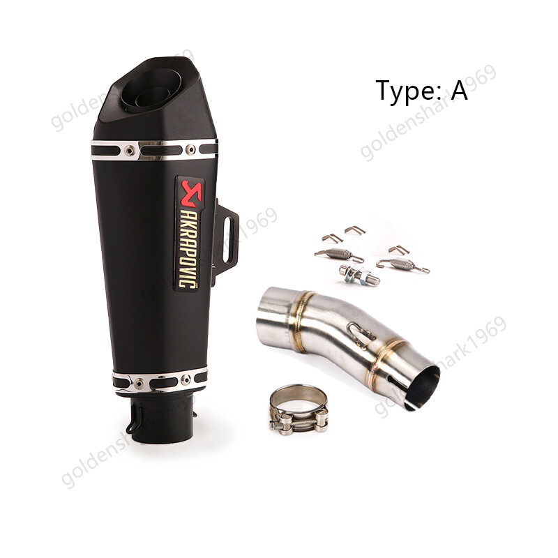 2017-2023 Kawasaki Ninja 400 Z400 Mid Exhaust Pipe Slip 51mm Muffler ...