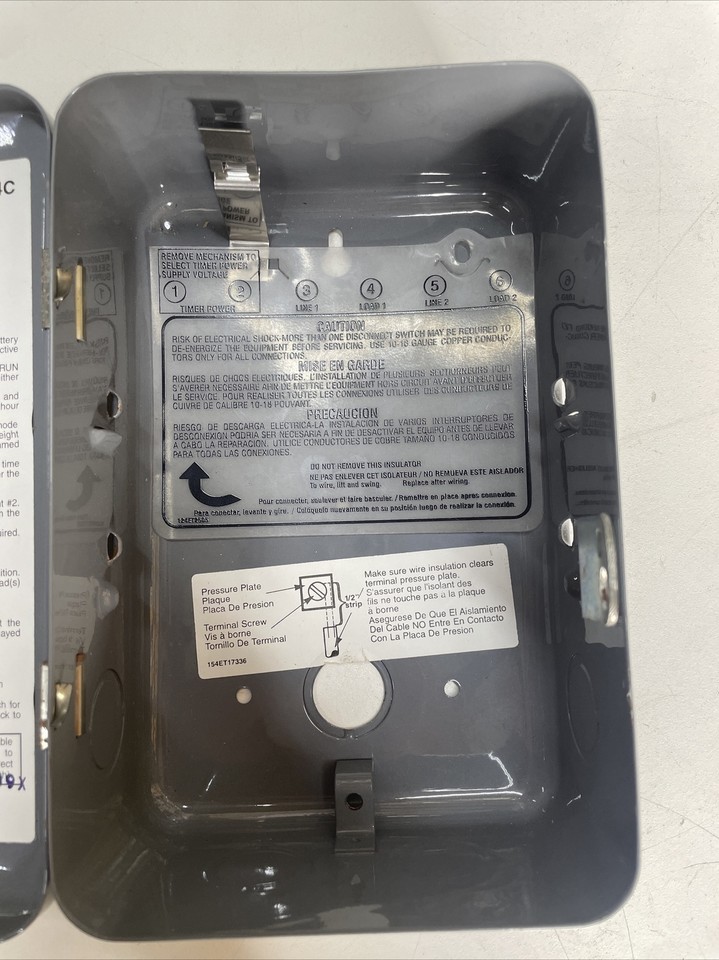1- Intermatic Electric Timer Box Only (No Timer Included) ET104C BOX ...