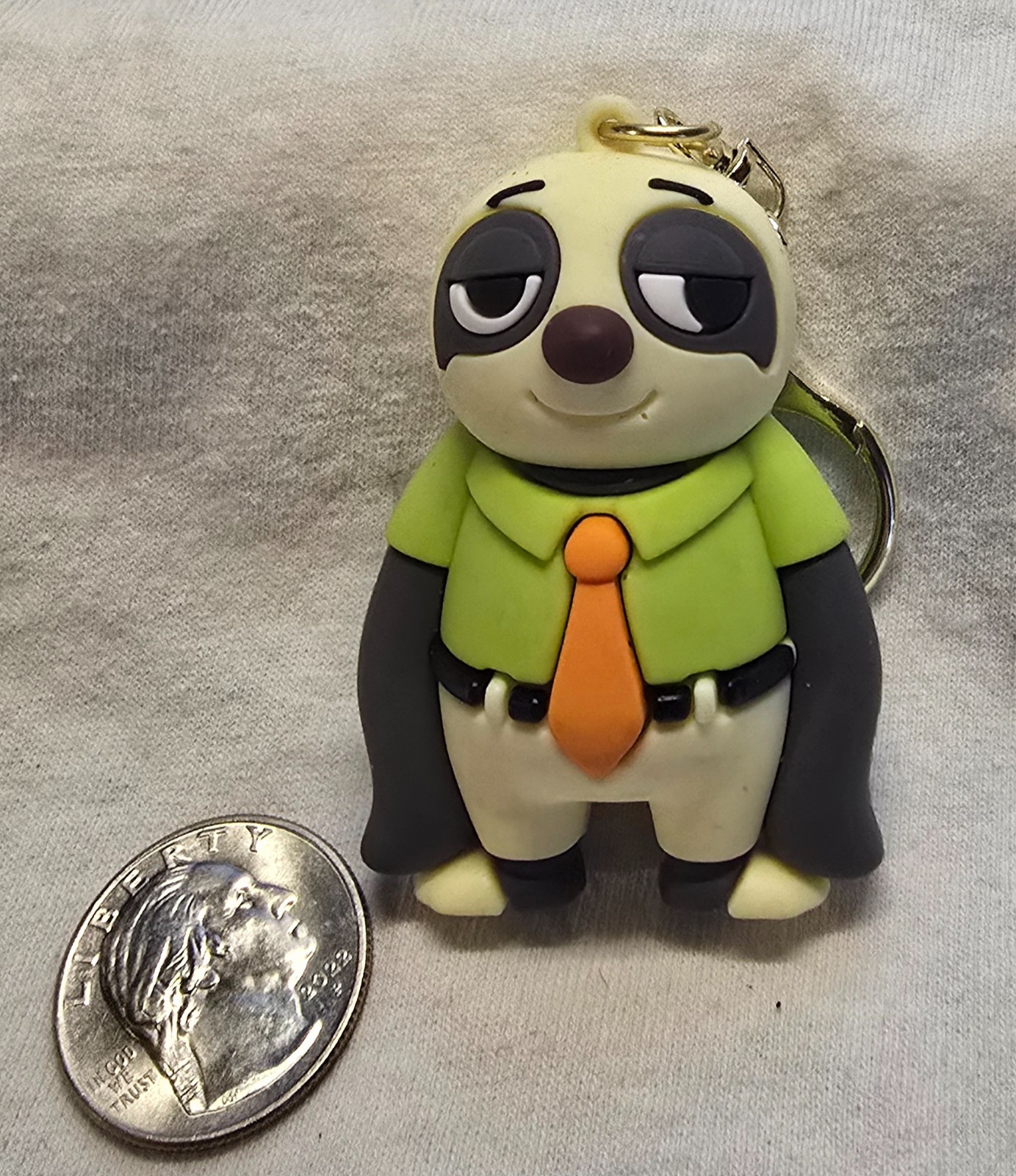 Flash Slothmore From Zootopia Cartoon Movie Keychain | eBay