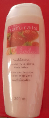 Avon Naturals Strawberry and Guava Body Lotion 200ml | eBay Australia