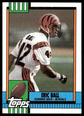 1990 Topps Eric Ball Cincinnati Bengals #266 | eBay