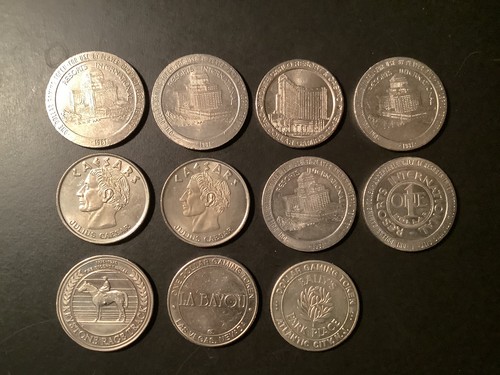 $1 Metal Gaming Tokens. 11 Total. | eBay