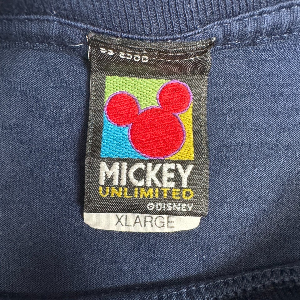 Vintage Mickey Mouse Florida T-Shirt XL 90s Disney Mickey Unlimited ...