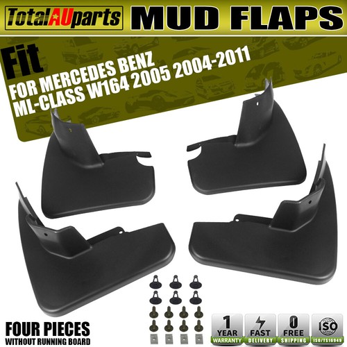 Set of 4 Mud Flaps Splash Guards for MercedesBenz W164 ML320 ML350 ...