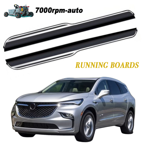 2PCS Side Steps Runing Boards Fits for Buick Enclave 2018-2023 Nerf Bar ...
