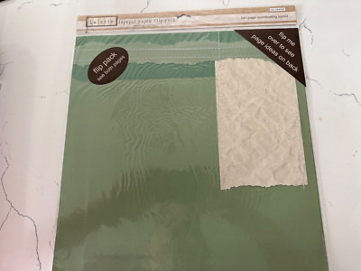 Colorbok Kolette 2PG Dimensional Layered Paper Flip Pack Leaf Paper ...