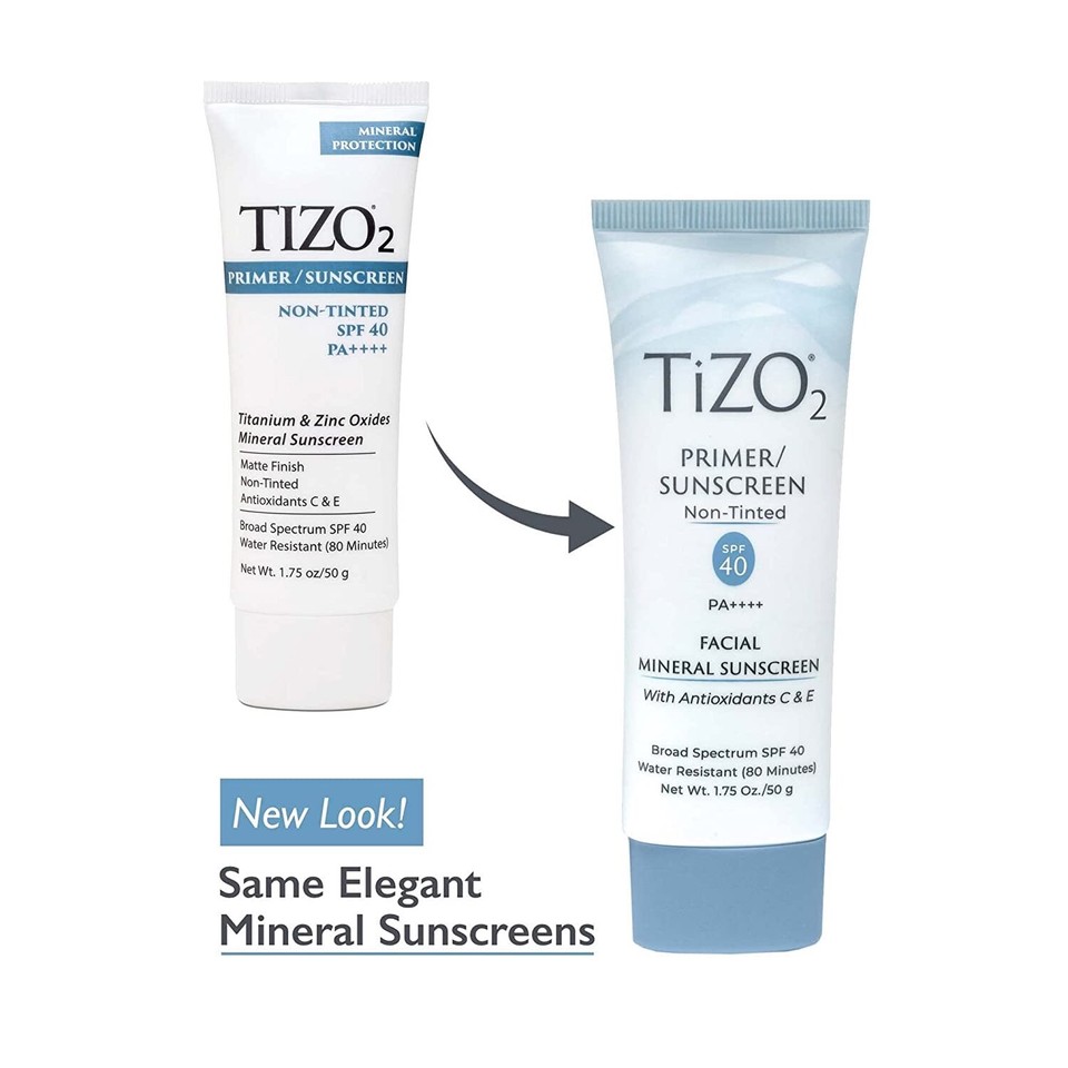 TIZO 2 Facial Mineral Sunscreen Non-Tinted SPF 40 1.75 oz MINERAL ...