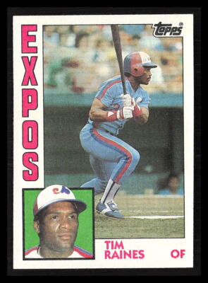 Tim Raines 1984 Topps #370 Montreal Expos | eBay