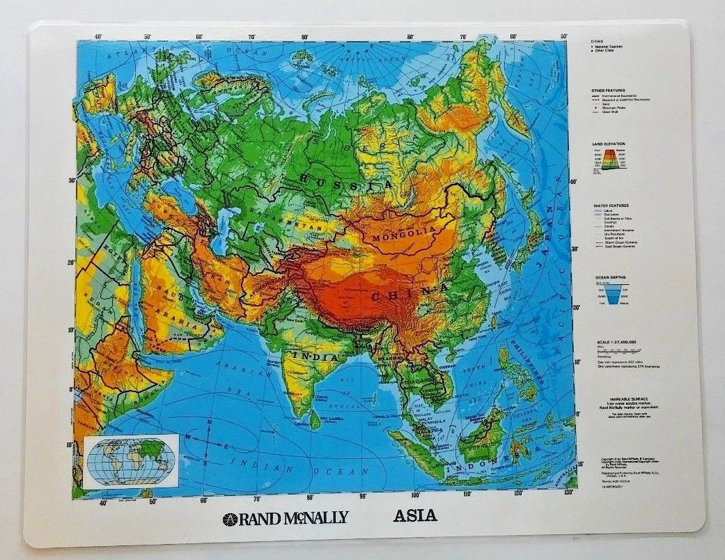 Blank Political Map Of East Asia