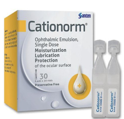 30's x 0.4ml CATIONORM Ophthalmic Emulsion Vial Eye Drops Expedite Ship ...