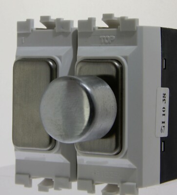 MK K4500 BSS W LV 2M Grid Plus 2 Way Single Dimmer Light Switch Module ...