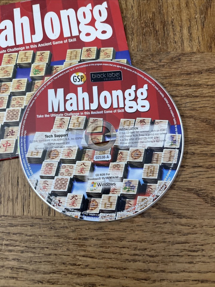 MahJongg PC CD Rom Game | eBay