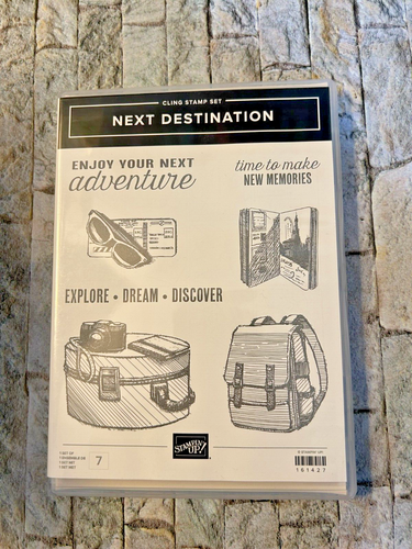 Stampin' Up! Next Destination Cling Rubber Stamp Set | eBay
