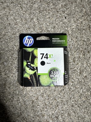 HP 74XL Black High Yield Ink Cartridge CB336WN Genuine (EXPIRED ...