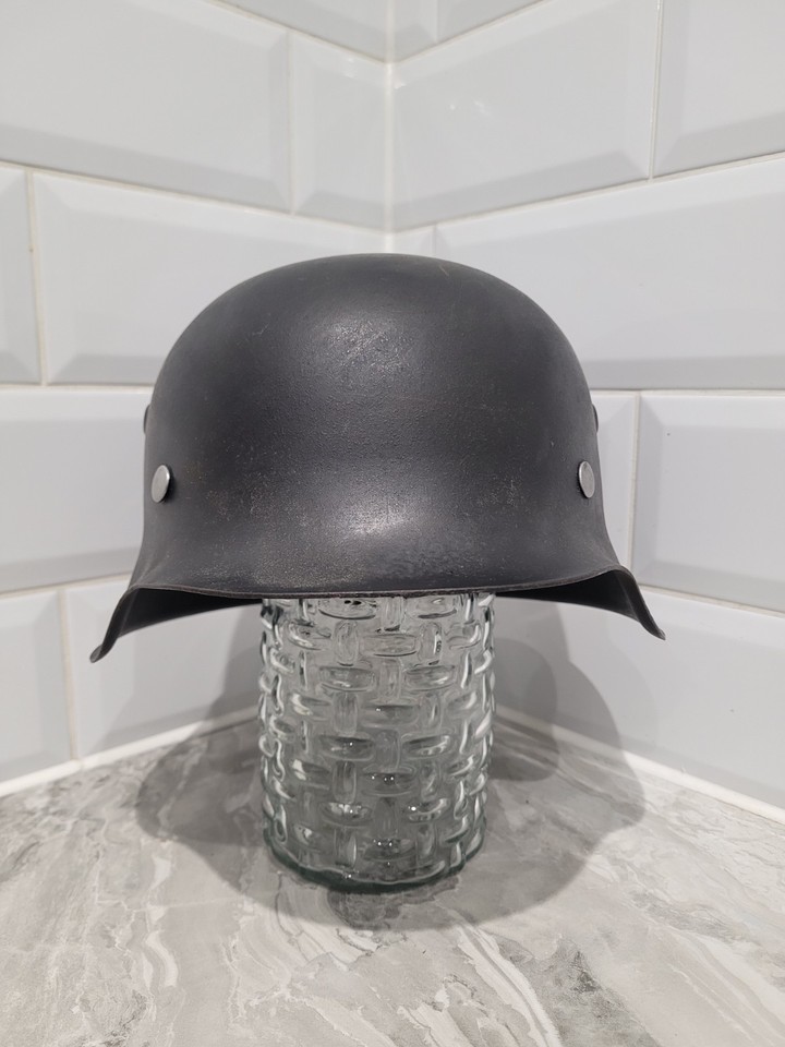 WW2 Original German M42 Helmet | eBay UK