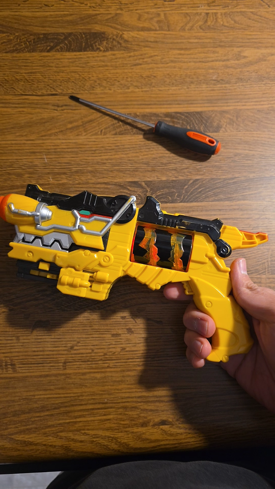 Bandai Power Rangers Dino Charge Morpher Blaster w/ Dino Charger ...