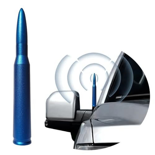 Bullet Antenna 5.5 inch Suitable for Ford F150 2009–2023 Blue Frosted ...