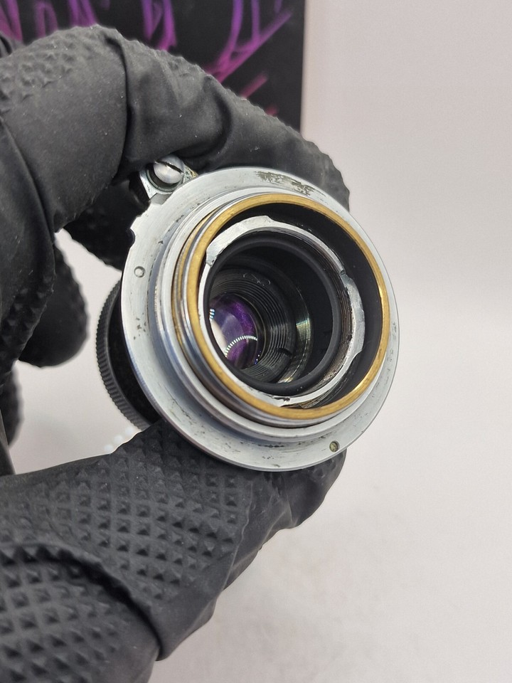 Industar-22 Red "P" Rangefinder Industar Collapsible lens 3,5/50 M39 ...